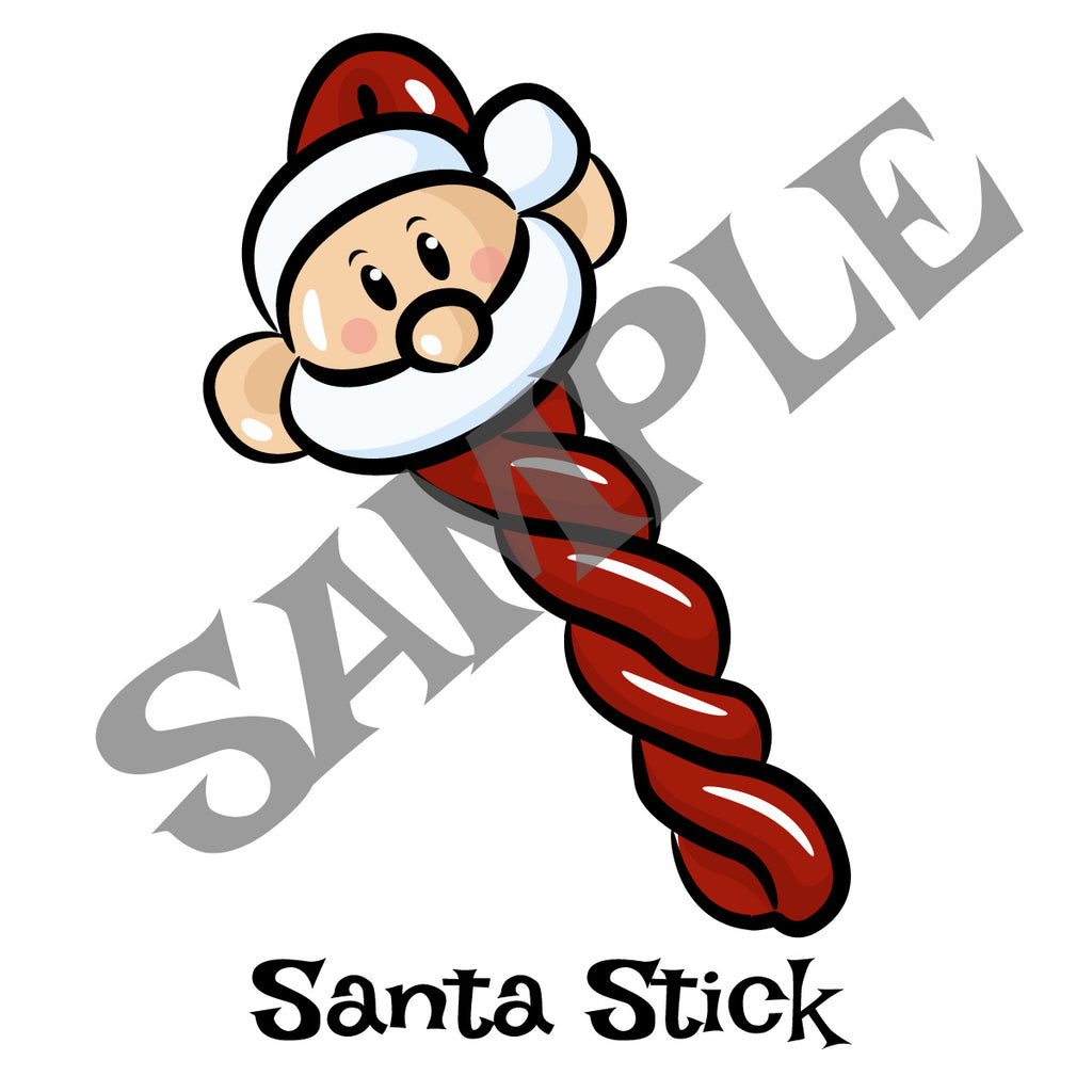 Santa Stick – Twister Sister Studios