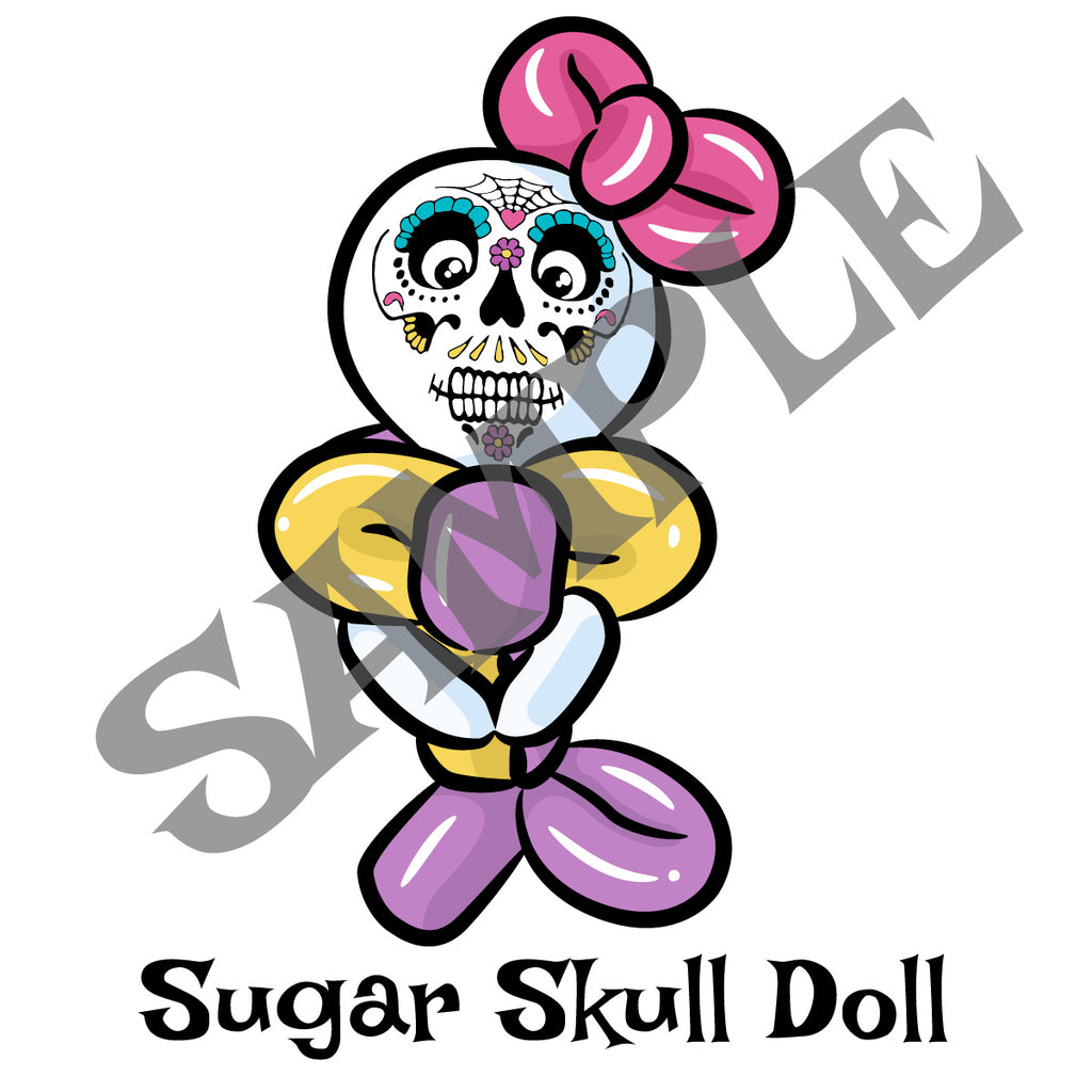Simple Sugar Skull Doll – Twister Sister Studios