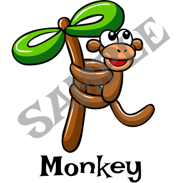 Monkey Menu Item – Twister Sister Studios