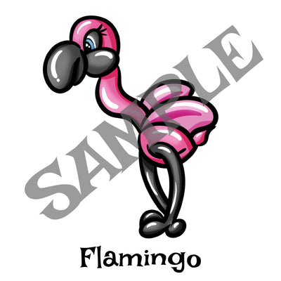 Balloon Animal Menu Clip Art and Downloads – Twister Sister Studios